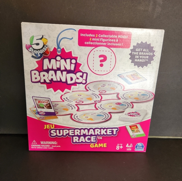 Spin Master | Toys | New Supermarket Race Game By Mini Brands ...